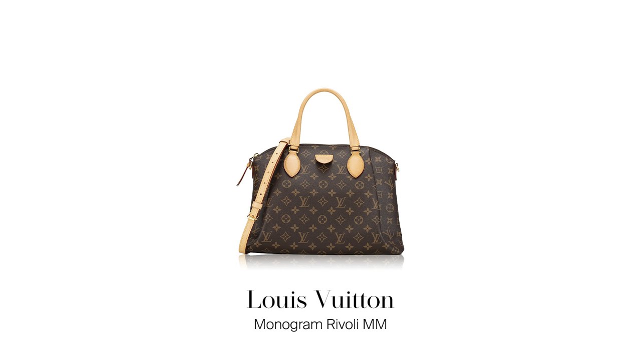 Mau jual tas branded second? Cek Louis Vuitton Monogram Rivoli MM - YouTube