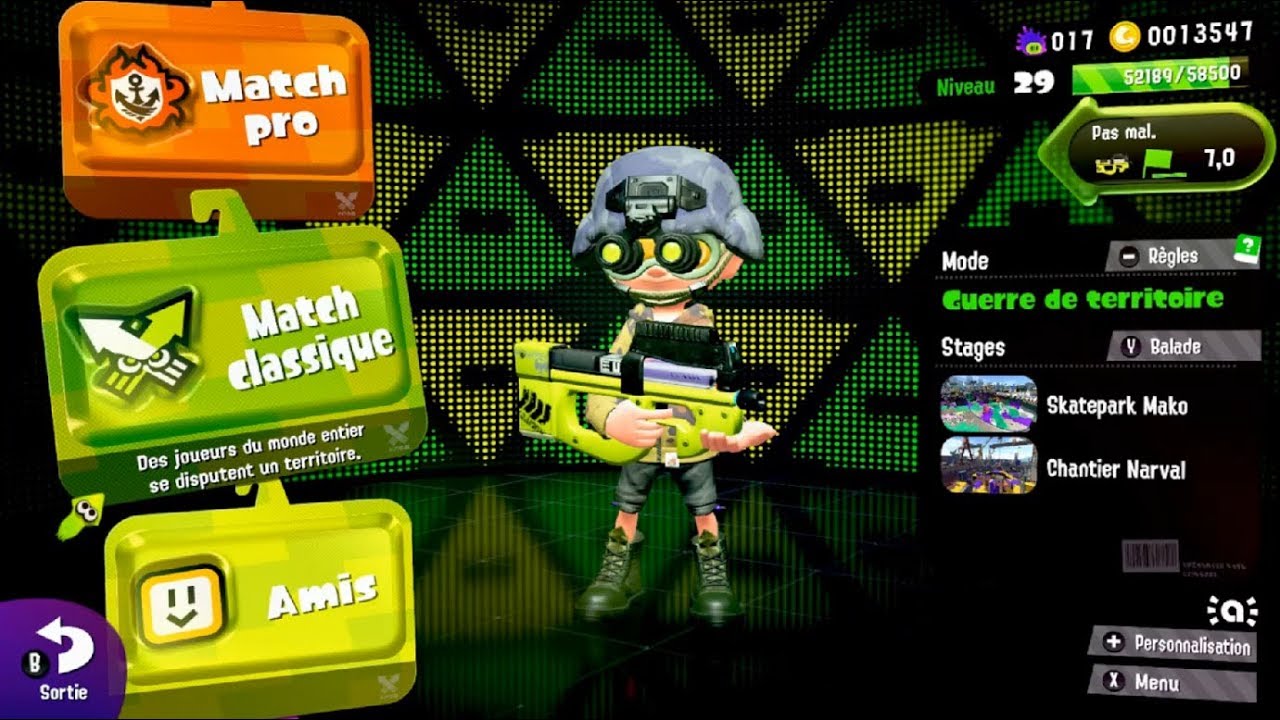 Splatoon 2 ou Call of Duty - Match Classique Ep06 - La P90/Le Lanceur ...