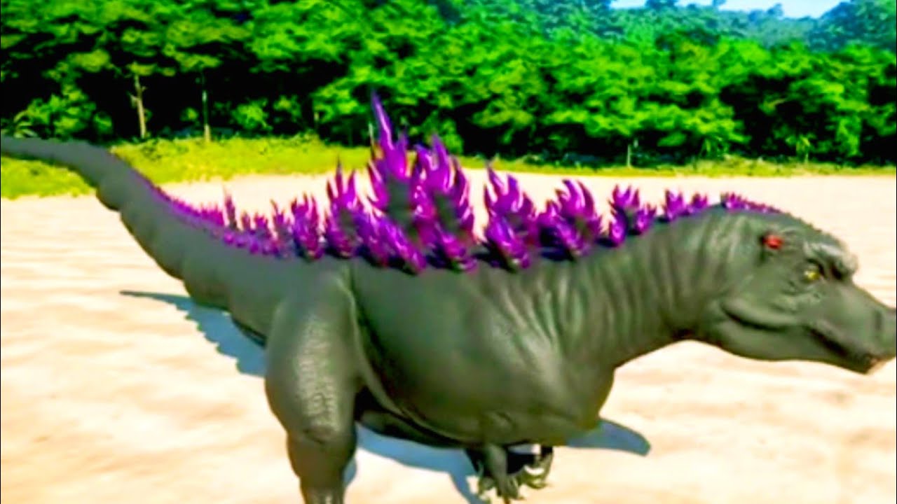 Dinosaurs jurassic world evolotion2: Godzilla Indominus Rex spinosaurus ...