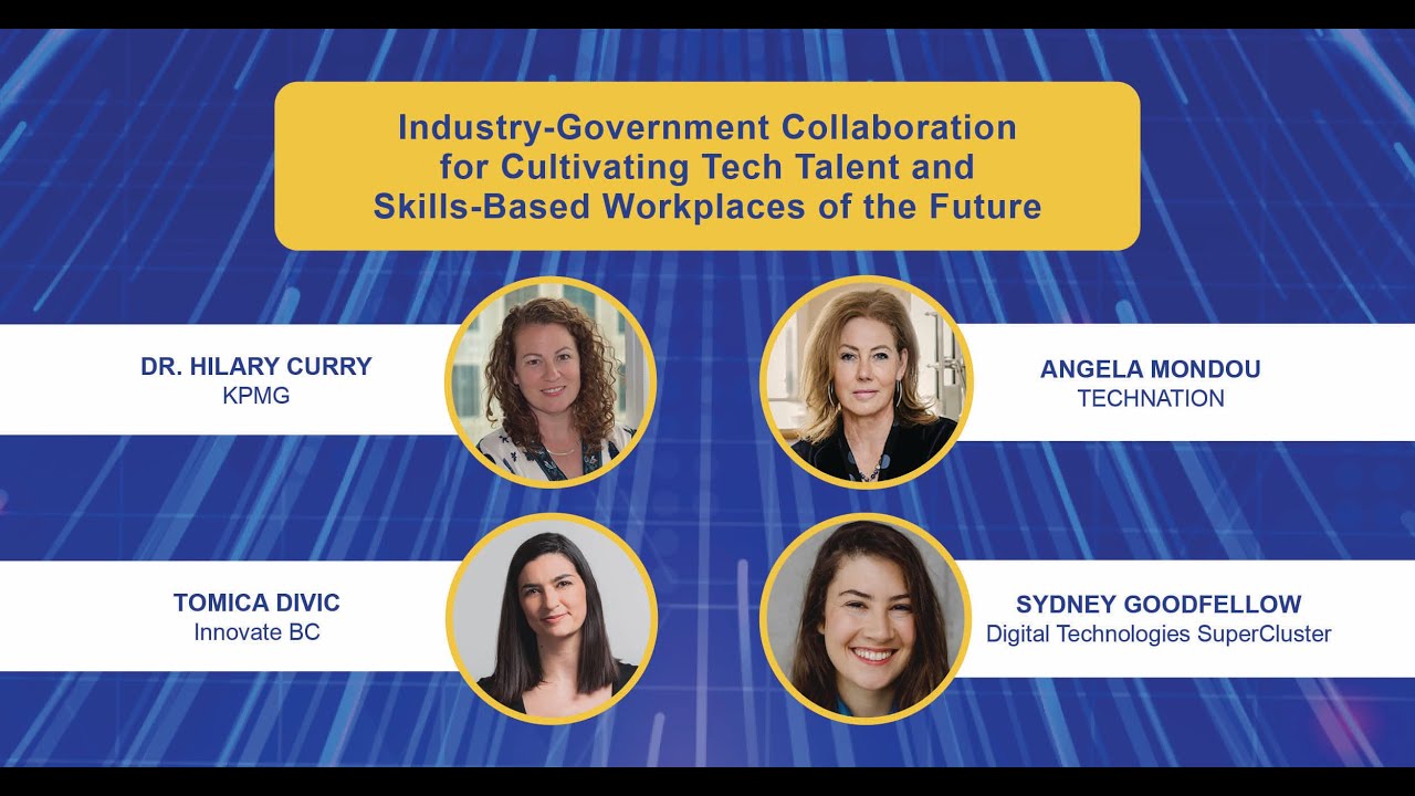 FutureWave 2023 Panel: Industry-Government Collaboration for Cultivating Tech Talent - YouTube