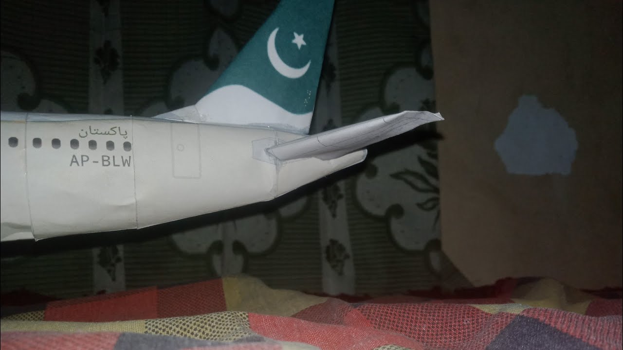 Papercraft:Airbus A320-200 Pakistan International Airlines,Special ...