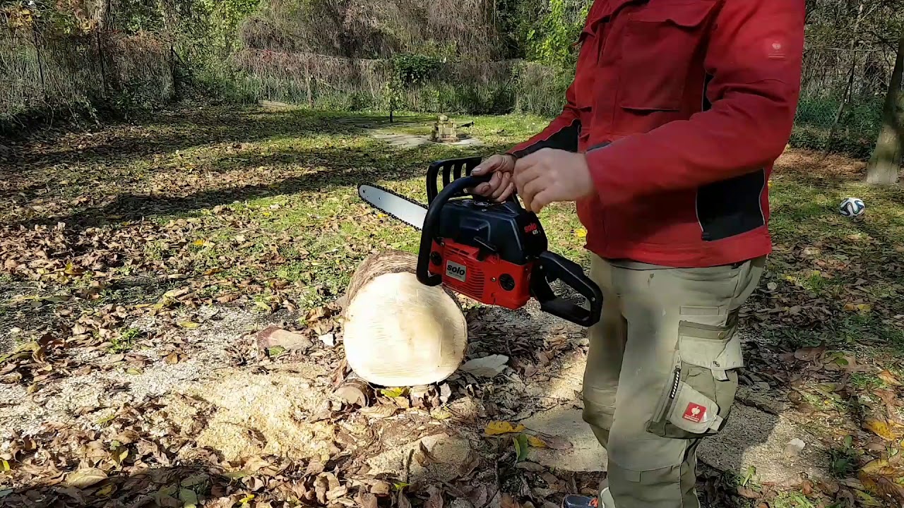 Solo 635 chainsaw - YouTube