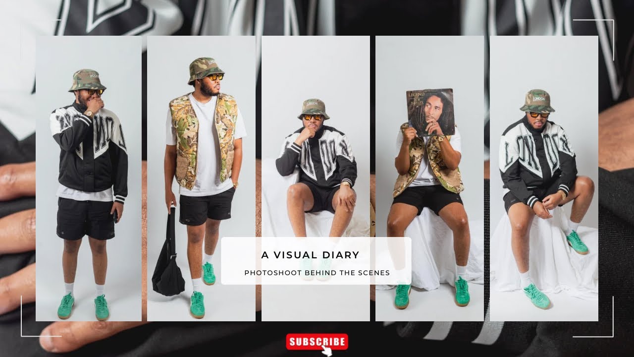 A Visual Diary Photoshoot | Behind The Scenes - YouTube