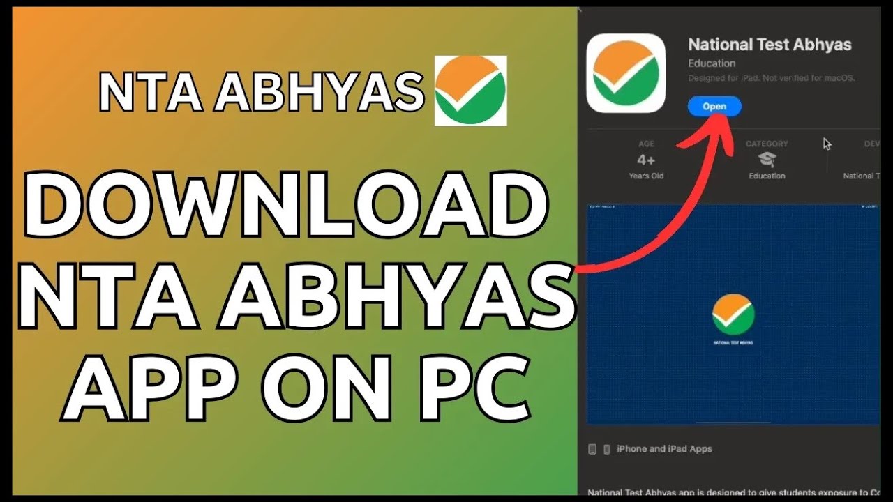 How to Download NTA Abhyas App on PC 2024 | Install NTA Abhyas App on Desktop - YouTube