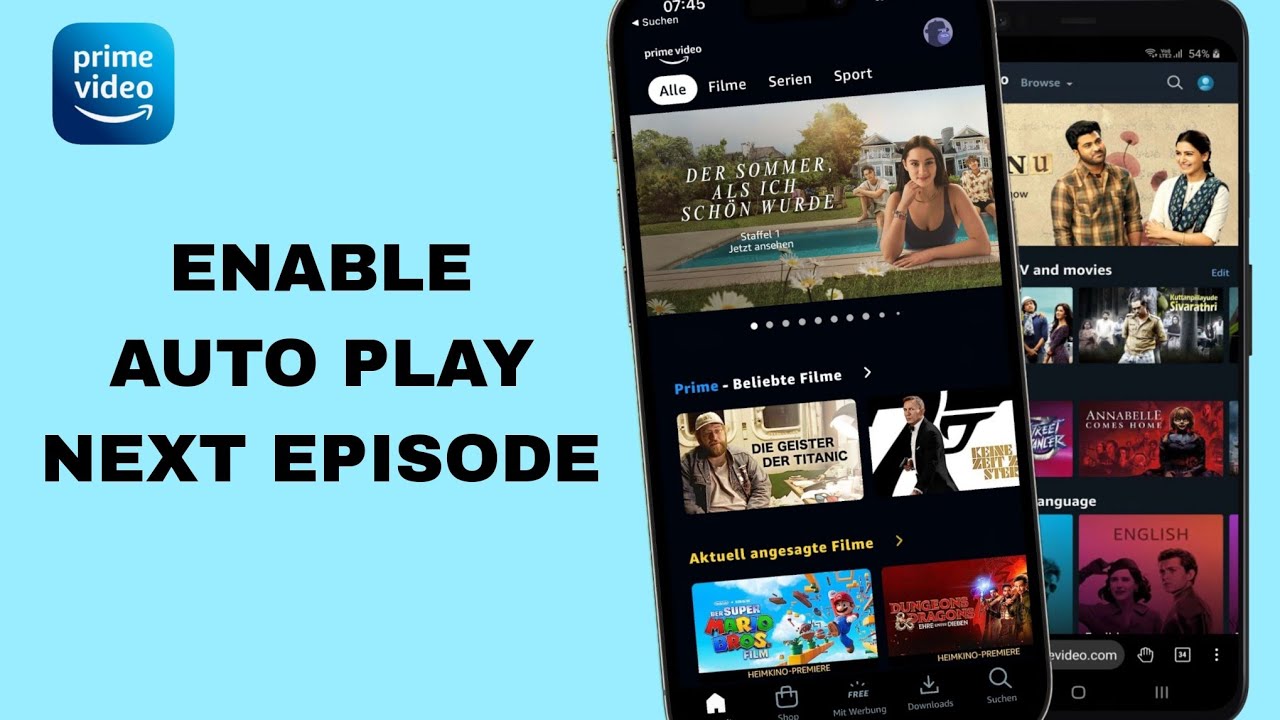 How To Enable Auto Play Next Episode On Prime Video App | Step By Step ...