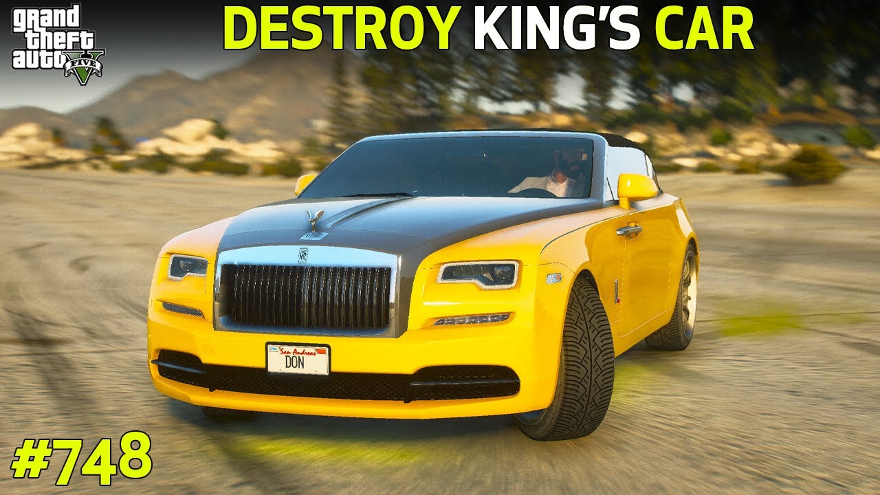 GTA 5 : WORLD'S MOST POWERFUL CAR OF KING DAVID | GTA 5 GAMEPLAY #748 ...