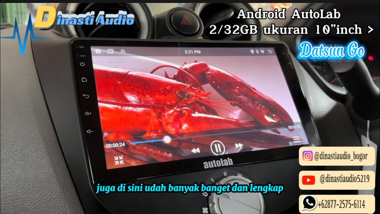 Android layar 10”inch + Frame ,Ini dia Android Autolab 2/32 GB for ...