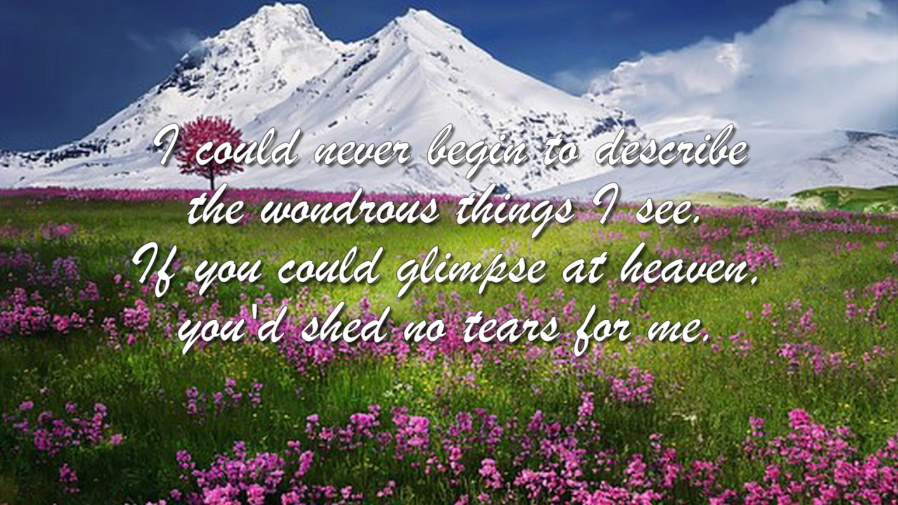 A Beautiful Day In Heaven by Ron Tranmer - YouTube