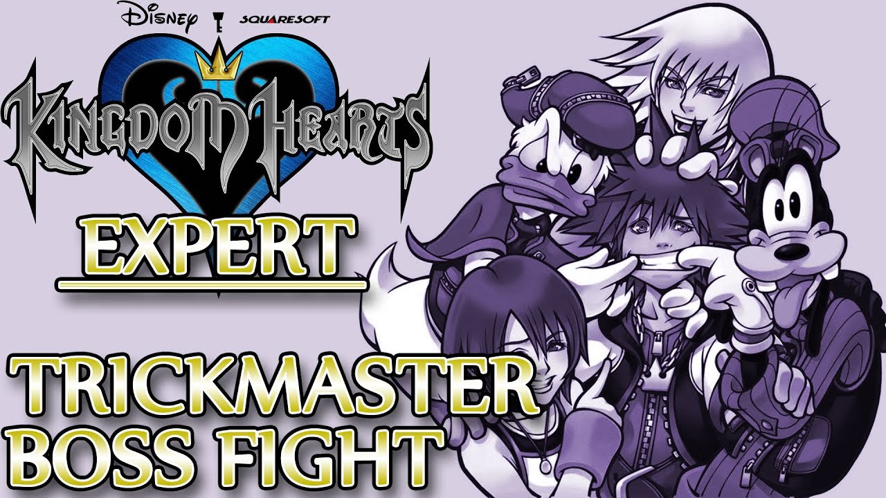 Kingdom Hearts Walkthrough Expert Mode, PCSX2 - Trickmaster Boss Fight ...