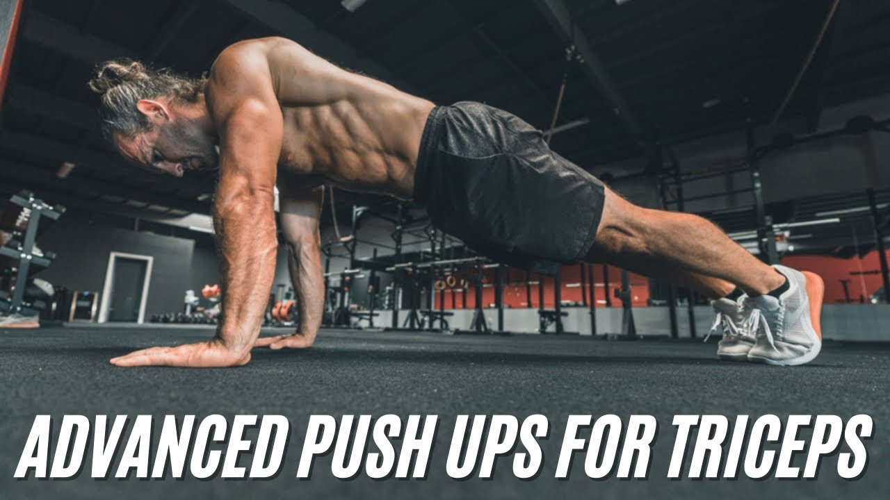 Push Ups for Triceps - The Close Grip Push Up (Demo Video) - YouTube