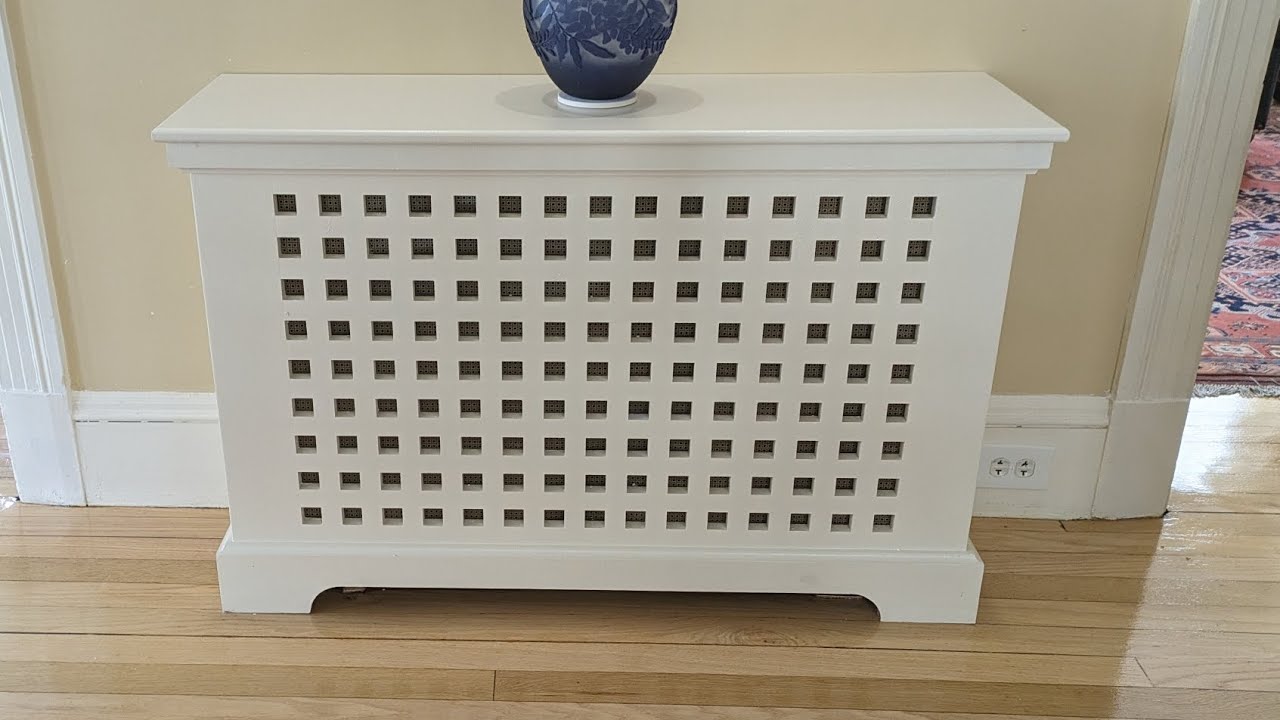 How To Build A Beautiful Radiator Cover - YouTube
