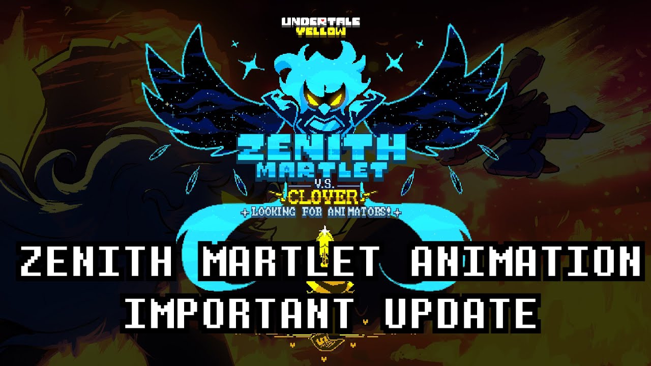 Important announcement about Zenith Martlet Animation - YouTube