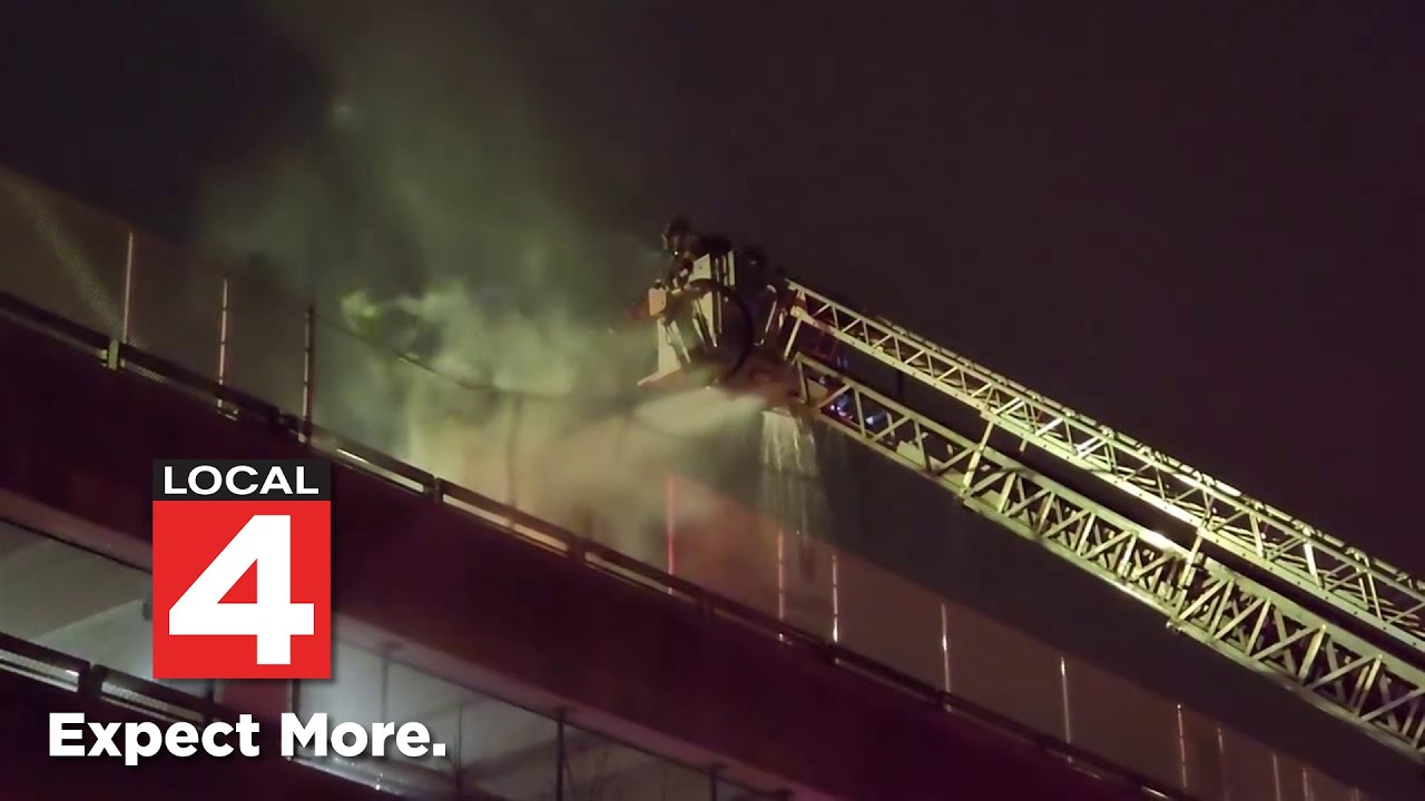 Fire outside University of Michigan Hospital in Ann Arbor destroys 2 ...