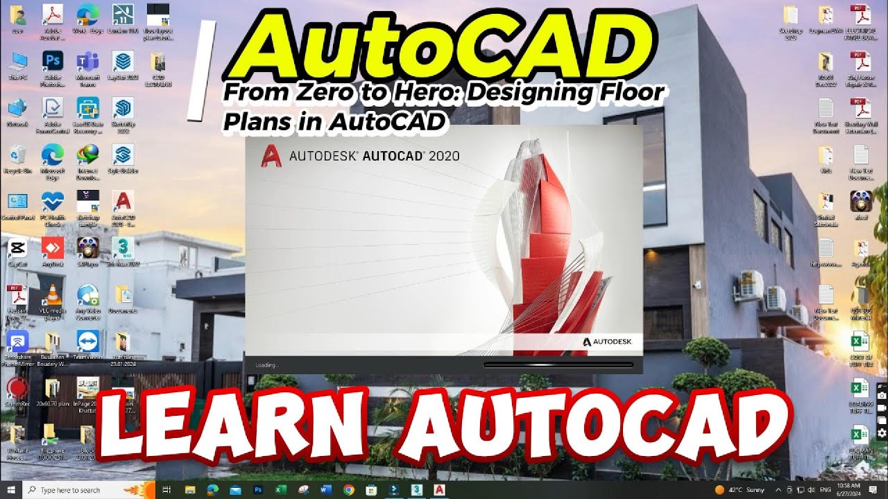 Mastering AutoCAD Floor Plan Tutorial for Beginners - YouTube