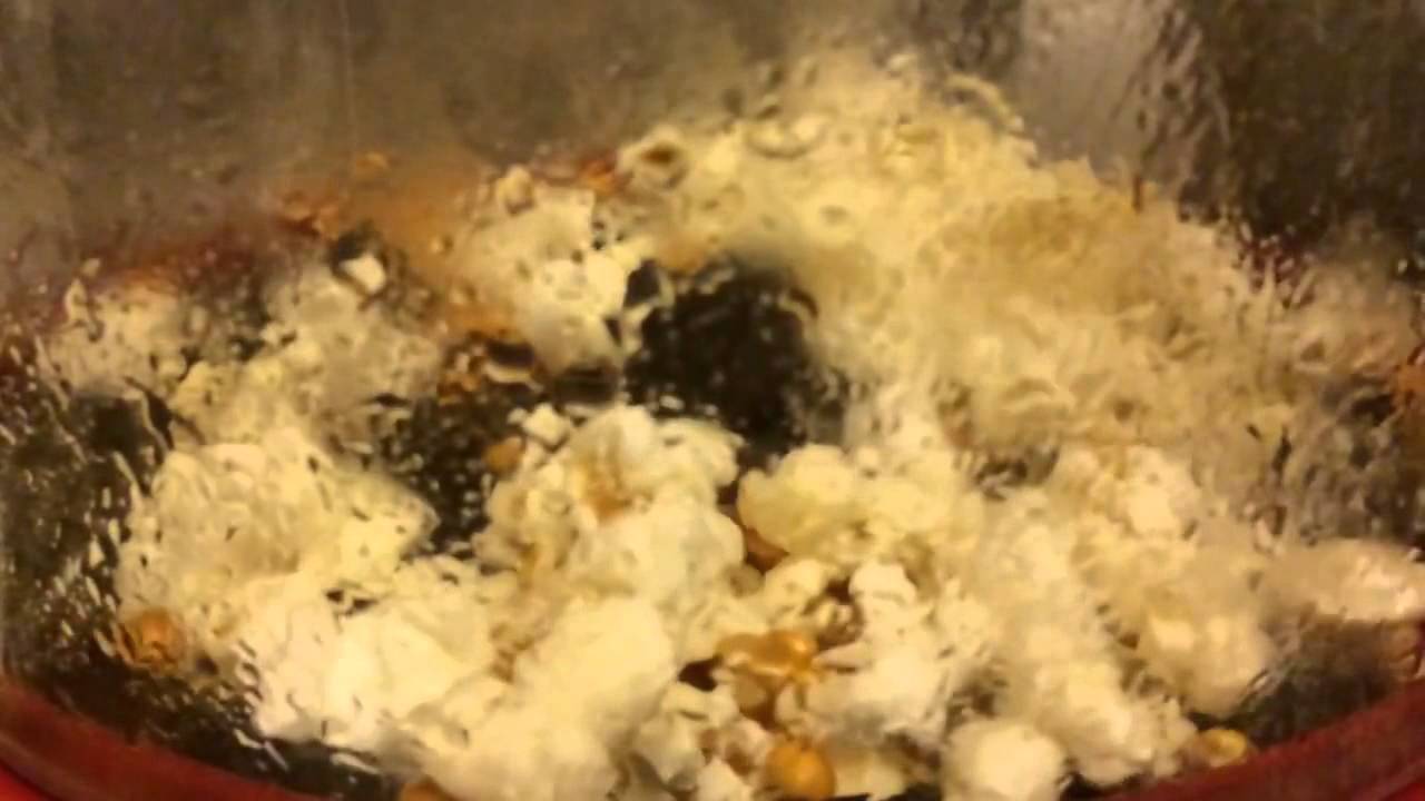 Slow motion popcorn - YouTube