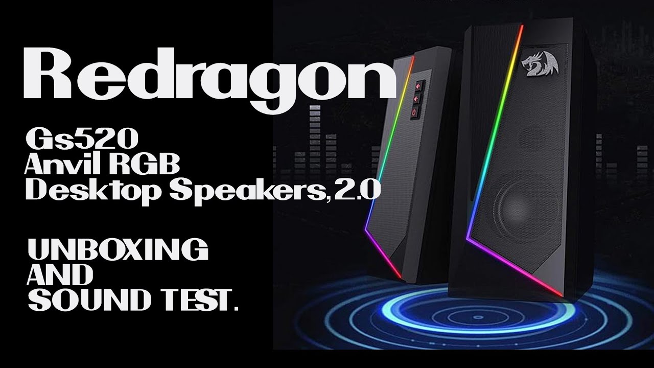 SOUND TEST | Redragon GS520 Anvil RGB | रेड्रैगन जीएस520D |esktop ...