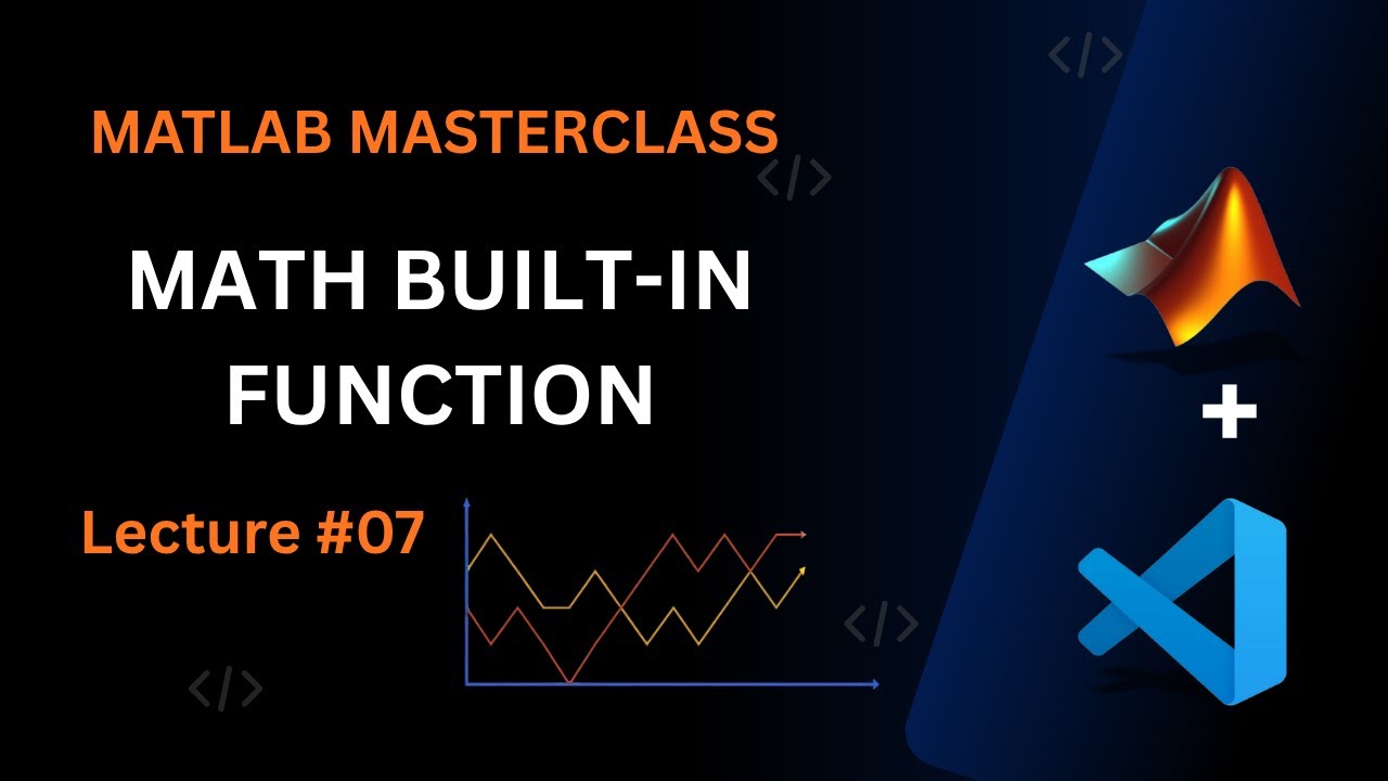 MATH FUNCTIONS in MATLAB 🔥 Easy Explanation | MMS 2025 | CRACK CODE ...