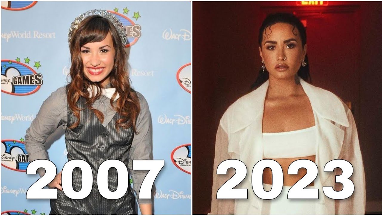 Demi Lovato Over The Years 2007 To 2023 - YouTube