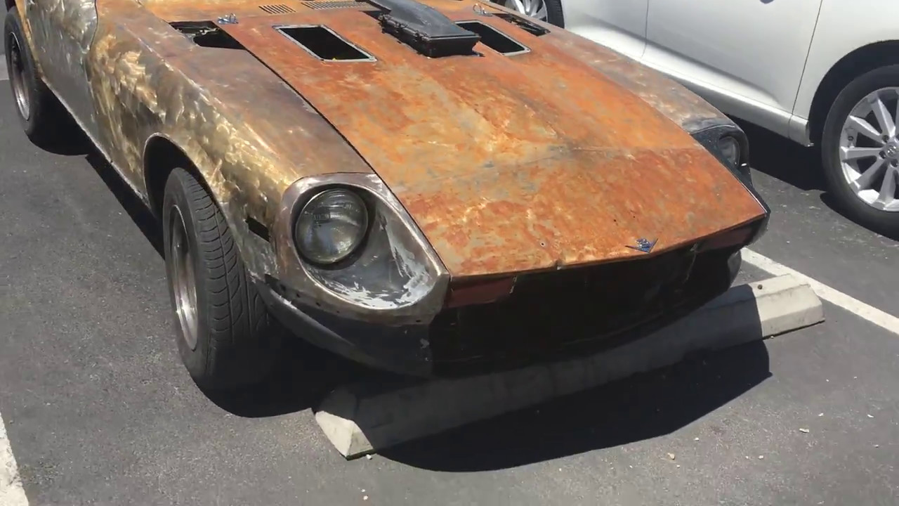 rat rod datsun - YouTube