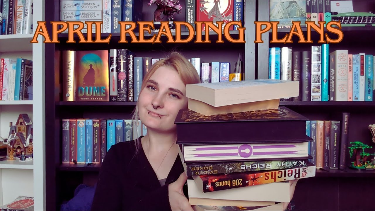working on my physical tbr | april TBR - YouTube