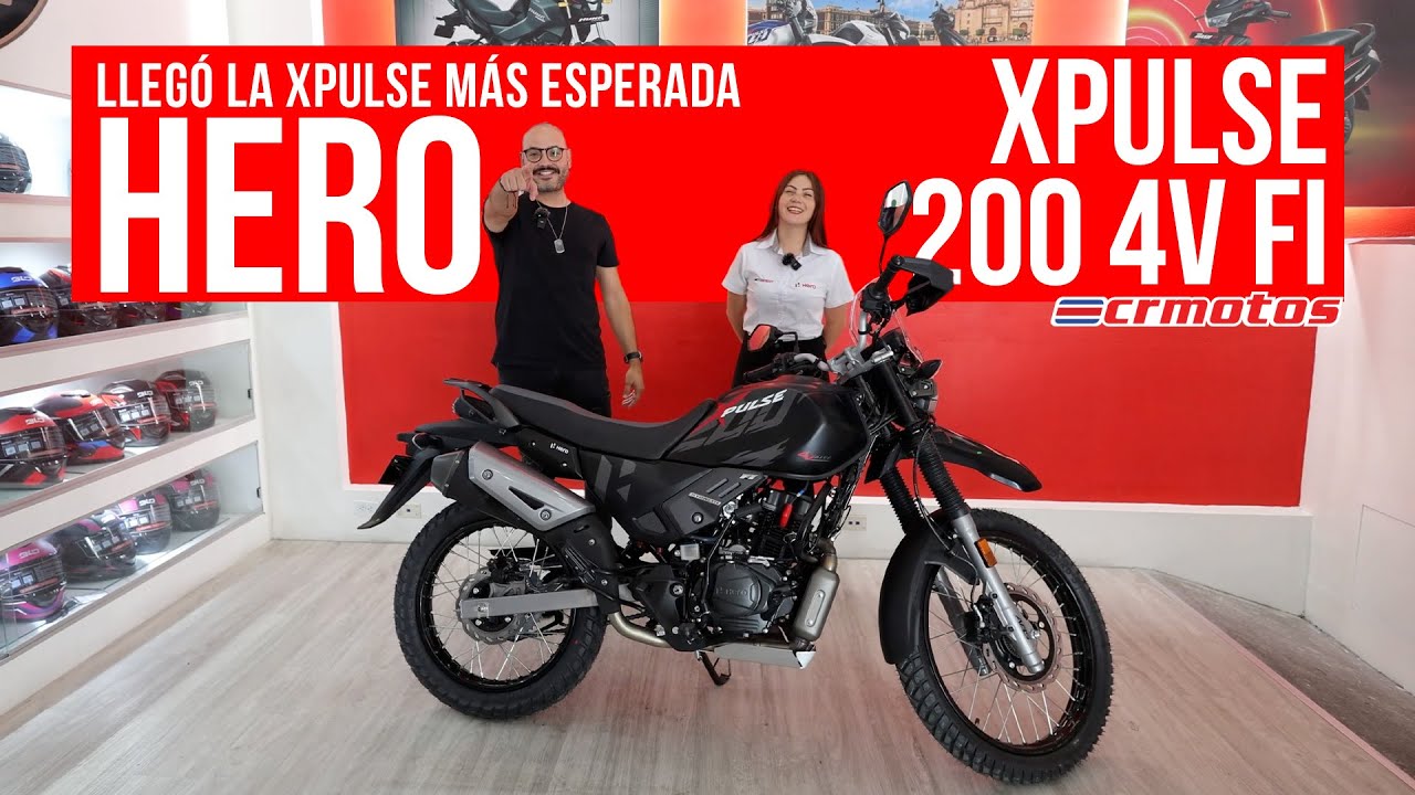 Conoce la Hero Xpulse 200 4V FI: Innovación y Aventura - YouTube