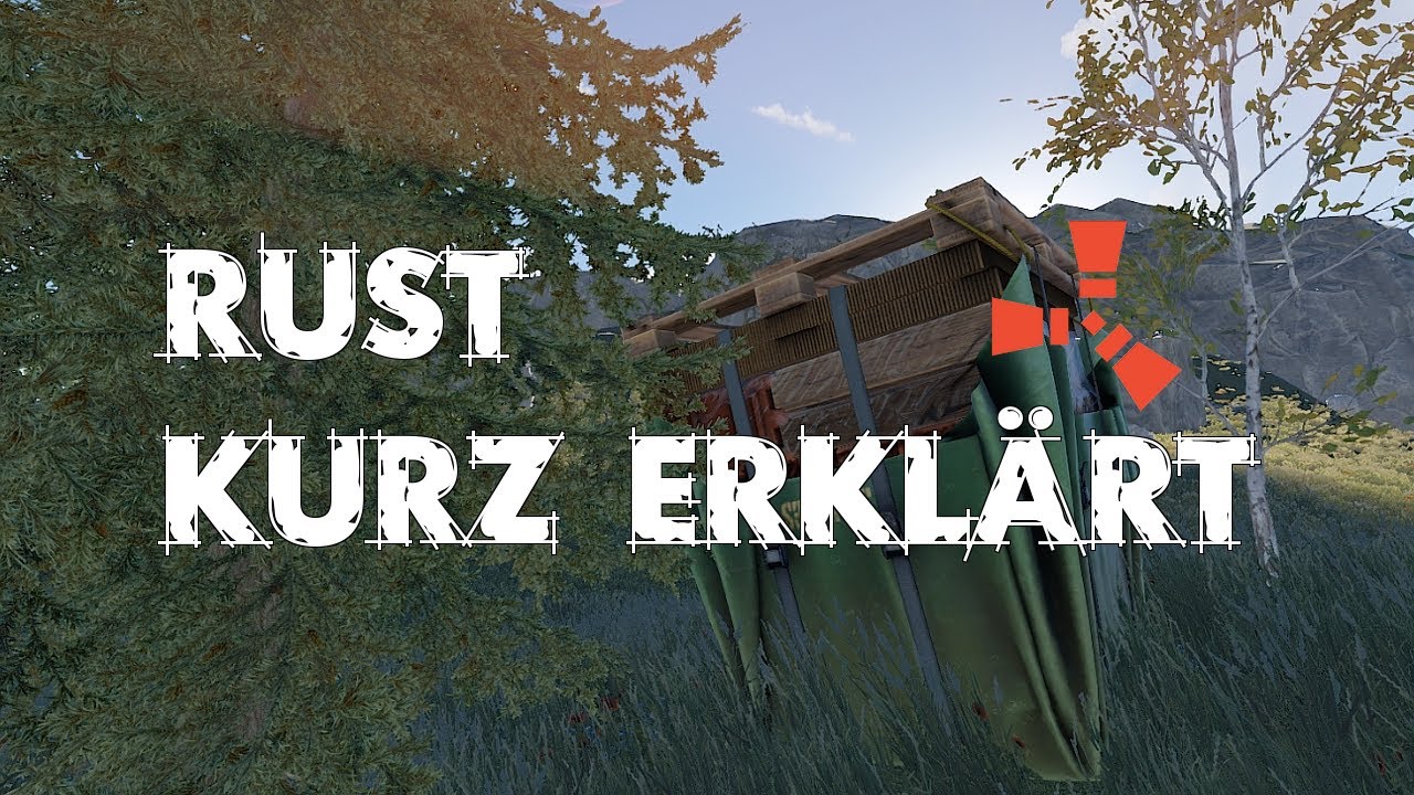 RUST Kurz Erklärt | HILFE | #004 | Der Airdrop Loot | German Deutsch ...