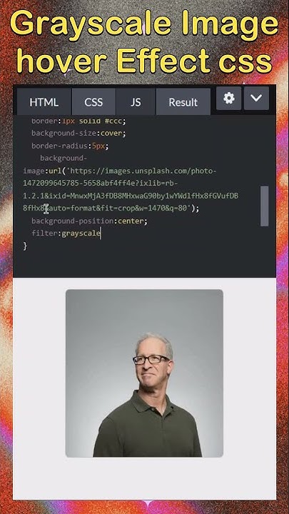 Grayscale image hover effect in CSS | CSS Daily Tips 🤩🤩😎😁 #shorts - YouTube