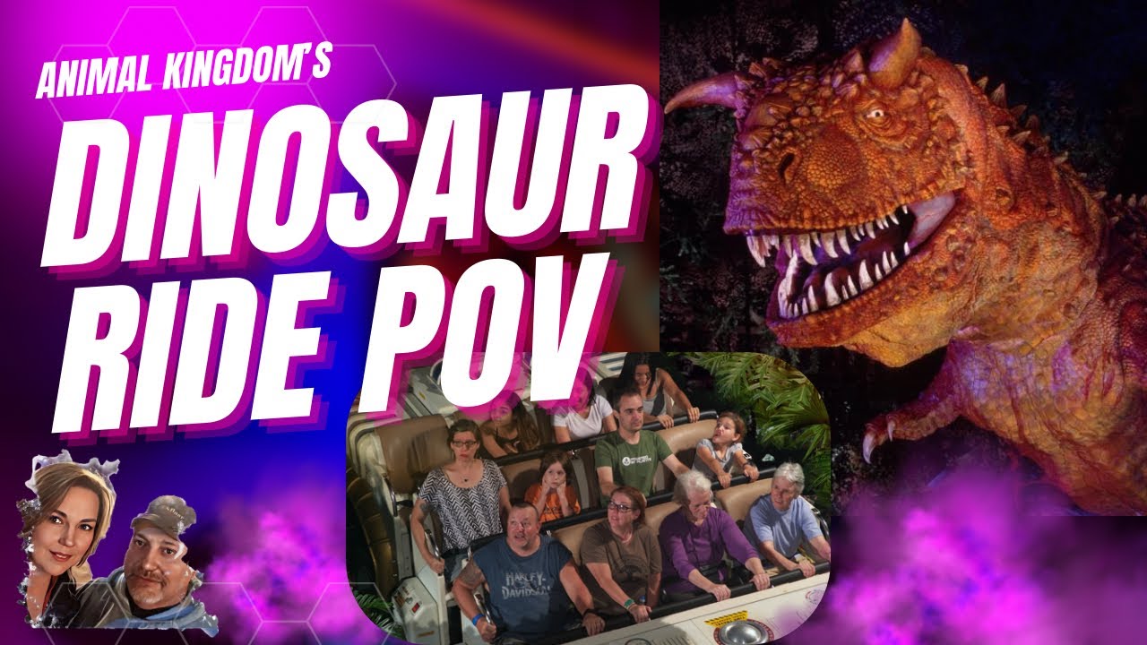 Dinosaur Ride Animal Kingdom Full POV - YouTube
