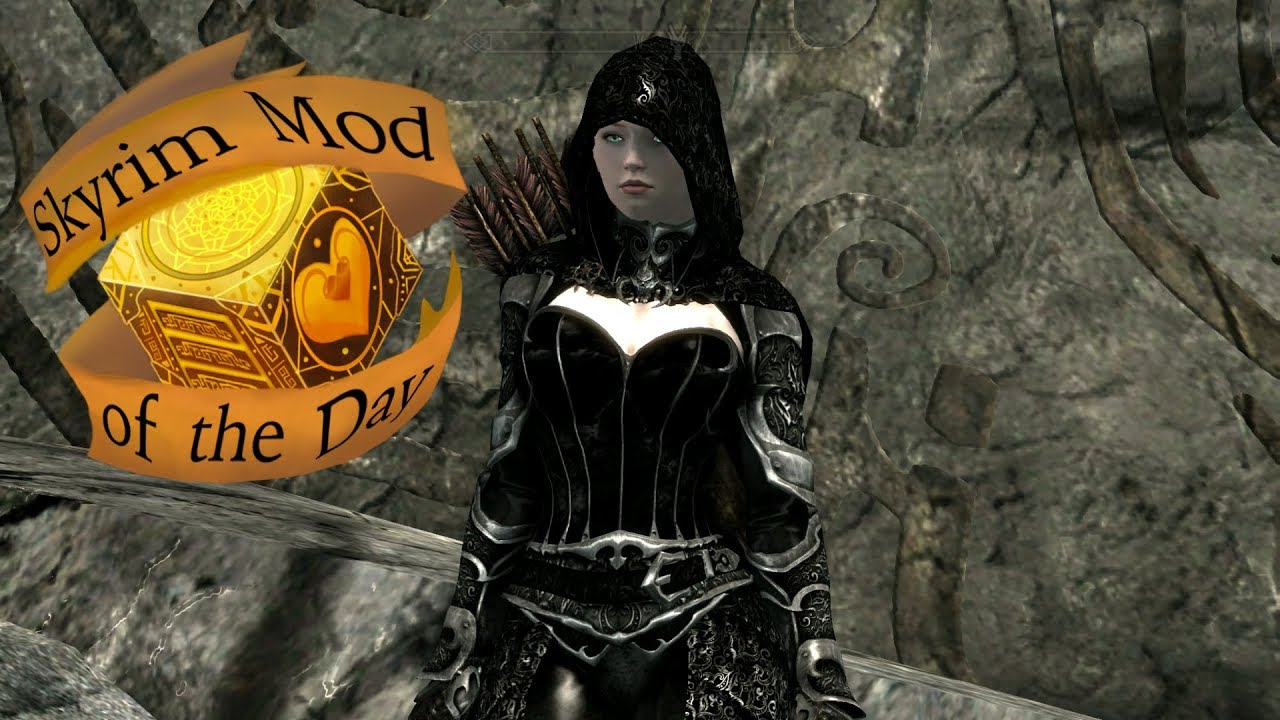 Skyrim Mod of the Day: Lustmord Vampire Armor - 7B Refitted - YouTube