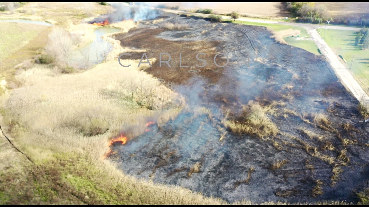 Hawthorn Woods Illinois Wildfire, Semi-Live - 11:45 AM on Sunday Nov. 1 ...