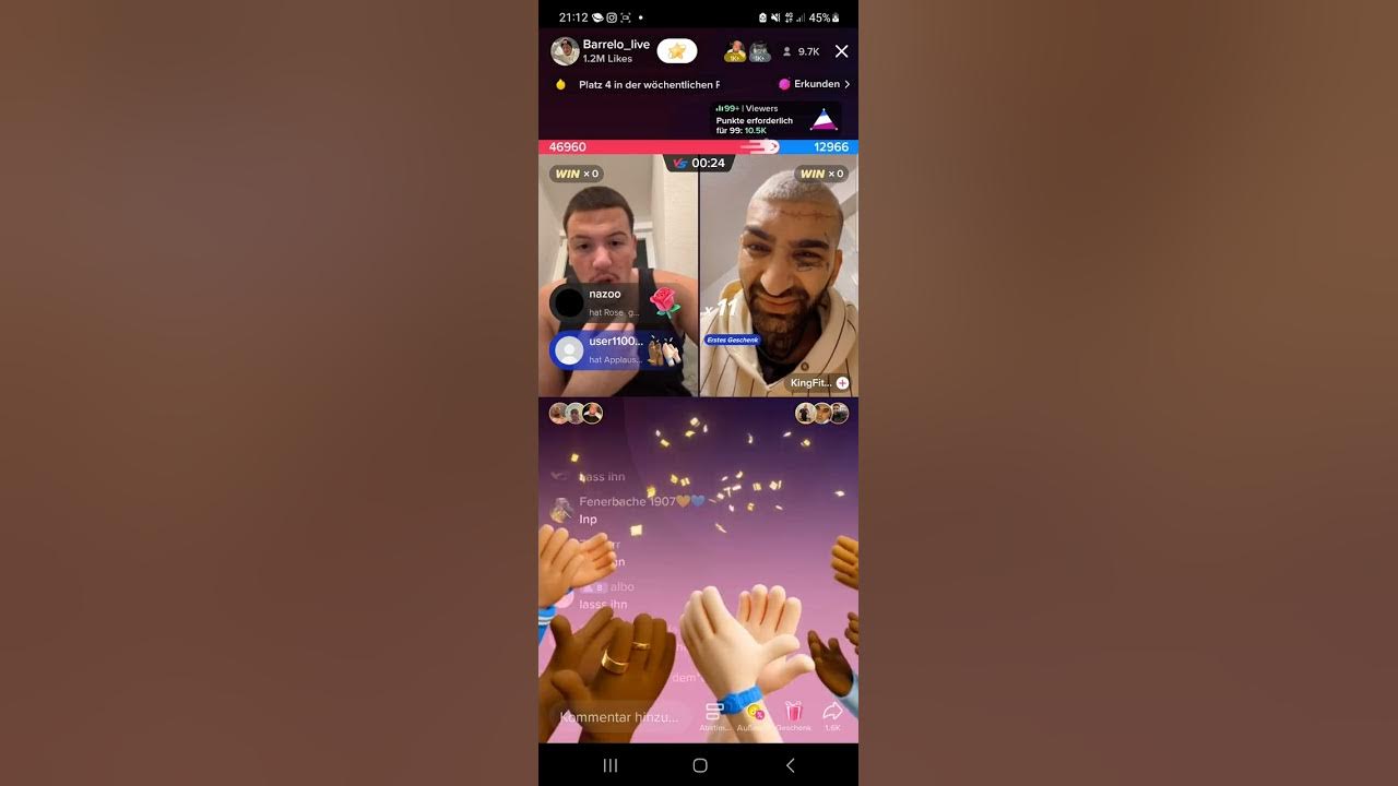 Barello, Engelgesicht Live TikTok! - YouTube