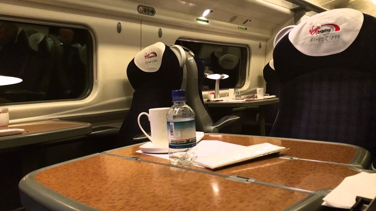 Virgin Trains First Class Coach - YouTube
