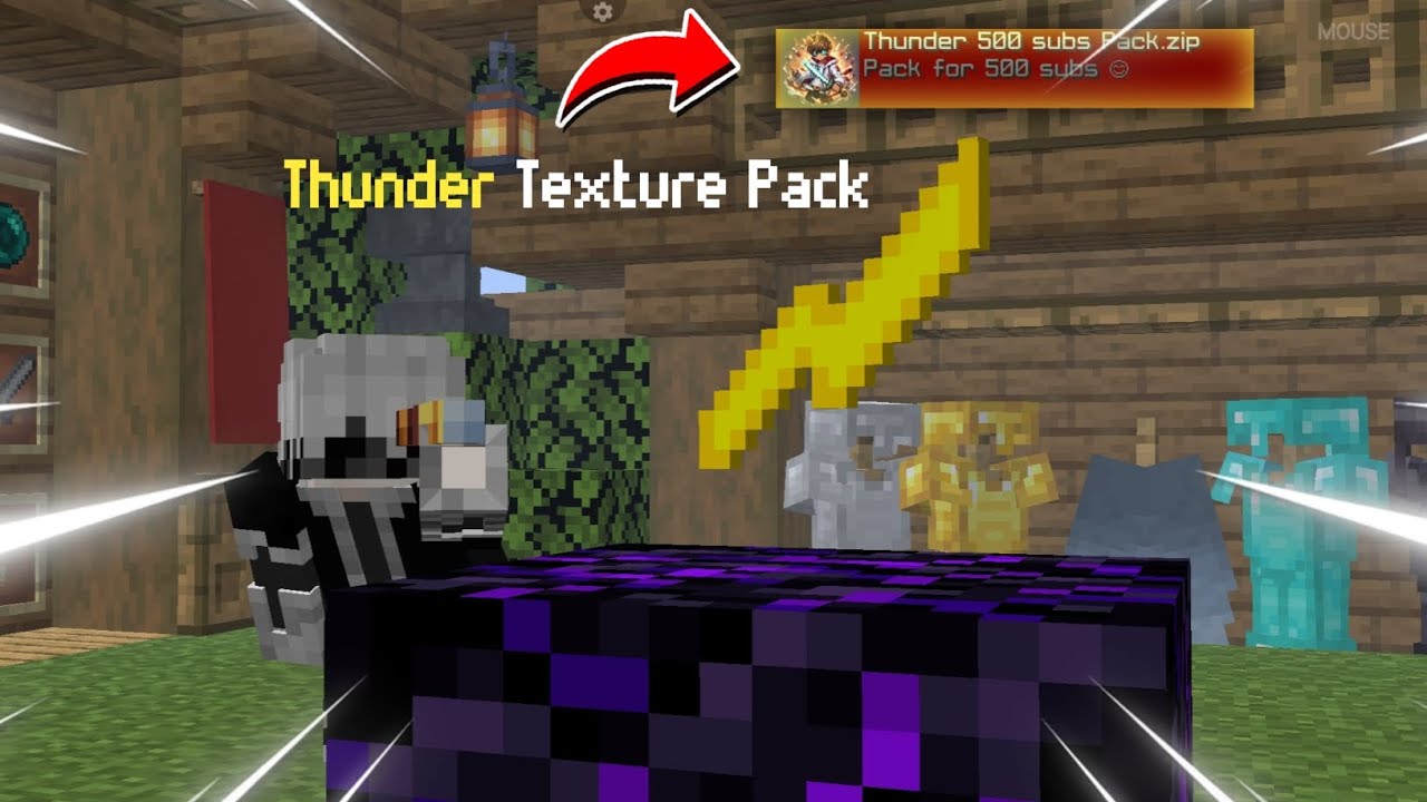 Thunder Texture Pack Ft.@Thunder_Warrior12 - YouTube