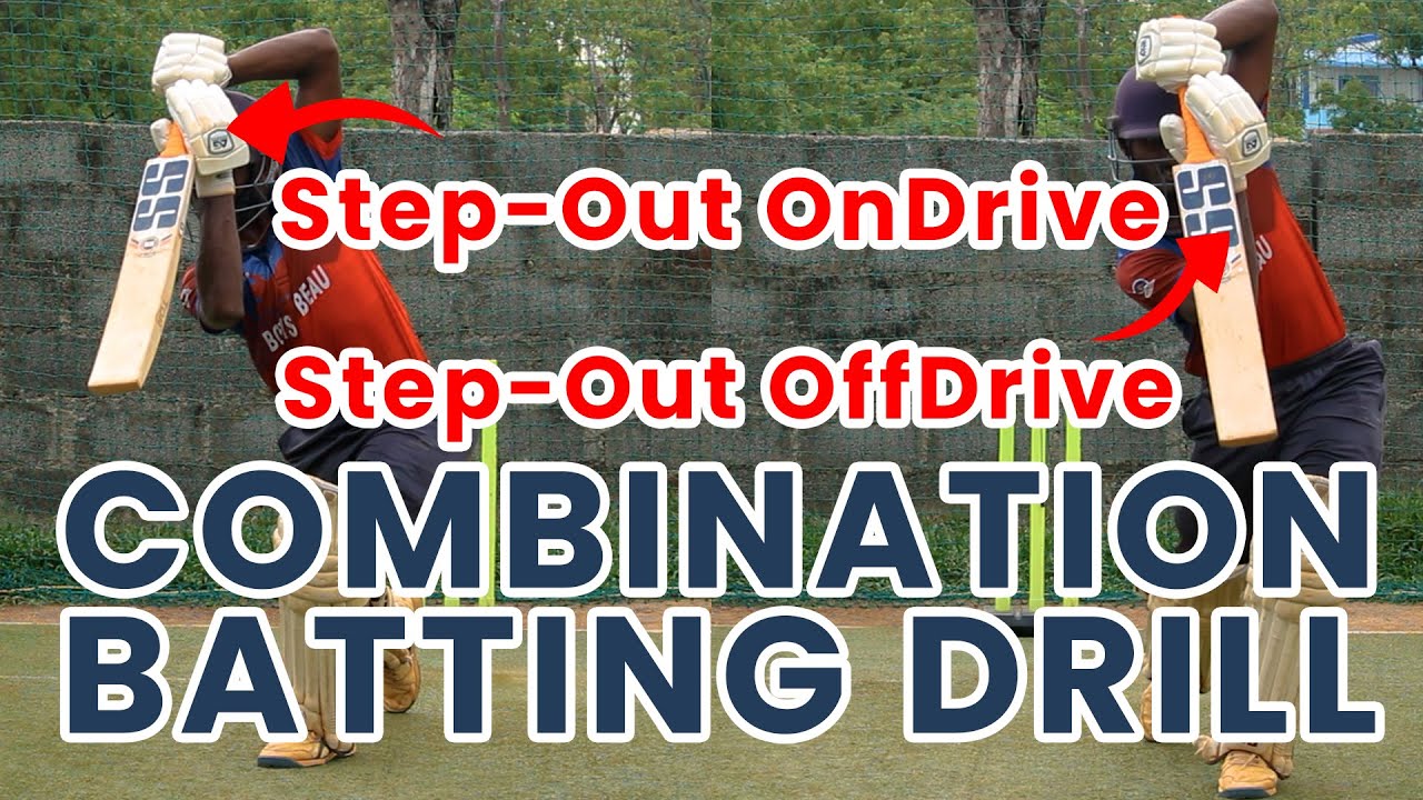 Step-Out On drive and Step-Out Off Drive Batting tips | Boys of Beau ...