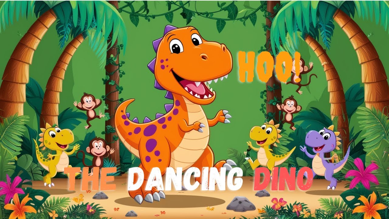 The Dancing Dino Song – A Fun-Filled Dance Adventure for Kids! - YouTube