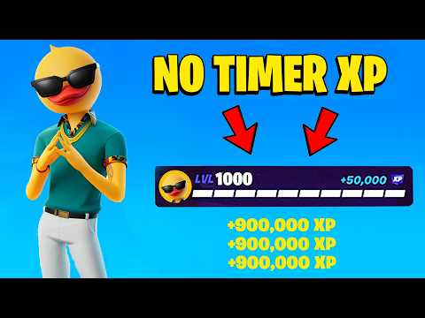 NEW SEASON NO TIMER Fortnite XP Map to LEVEL UP in Chapter 7 Season 3 (143,000)