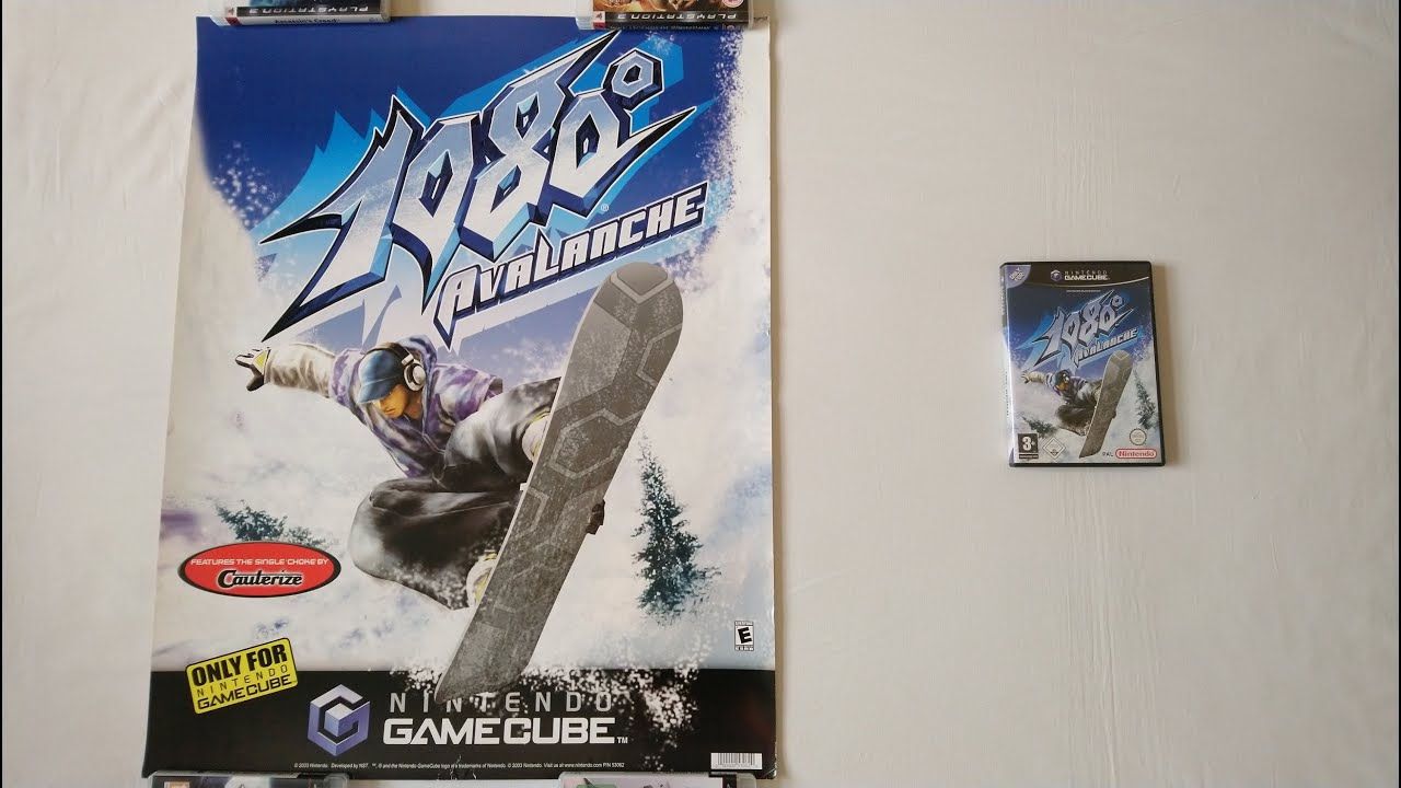 Retro Video Game Promo Collection (PART 237) - 1080° Avalanche Poster ...
