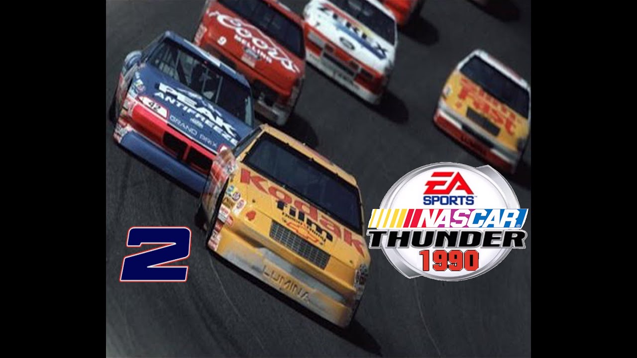 DrDerp Plays NASCAR Thunder 1990 - Gonna Go Back in Time #2 - YouTube
