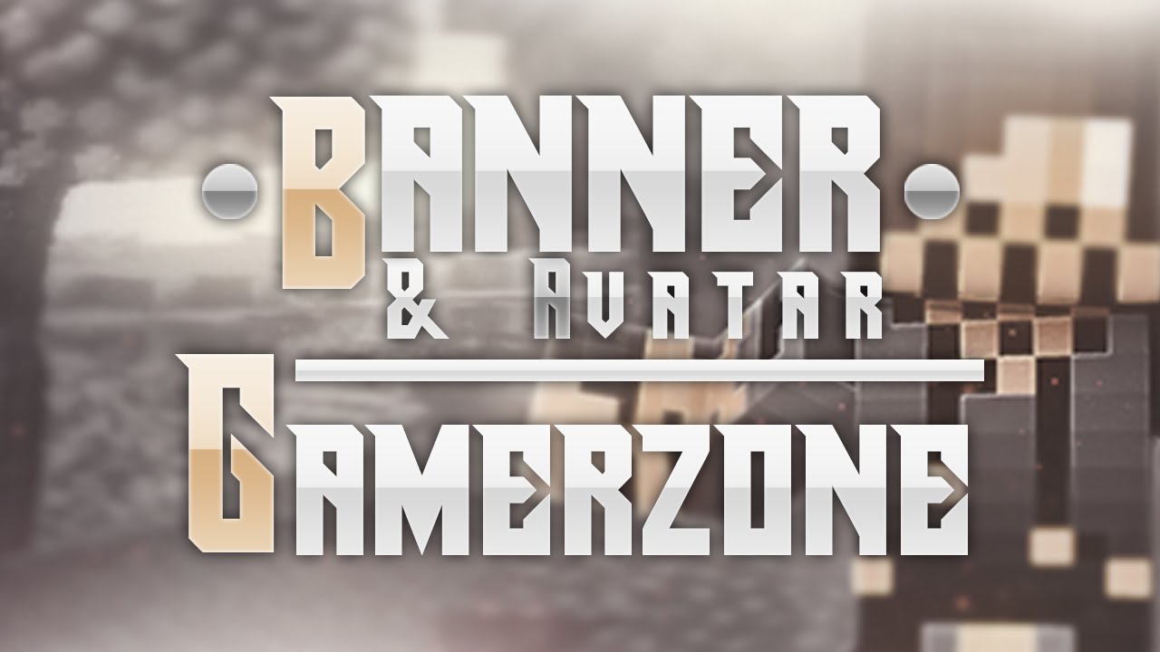 Minecraft Banner Gamerzone - YouTube