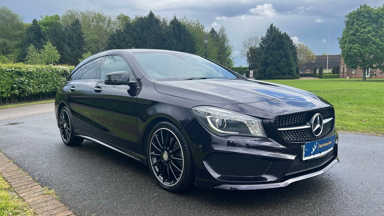 Mercedes-Benz CLA 220d AMG Sport Shooting Brake - YouTube