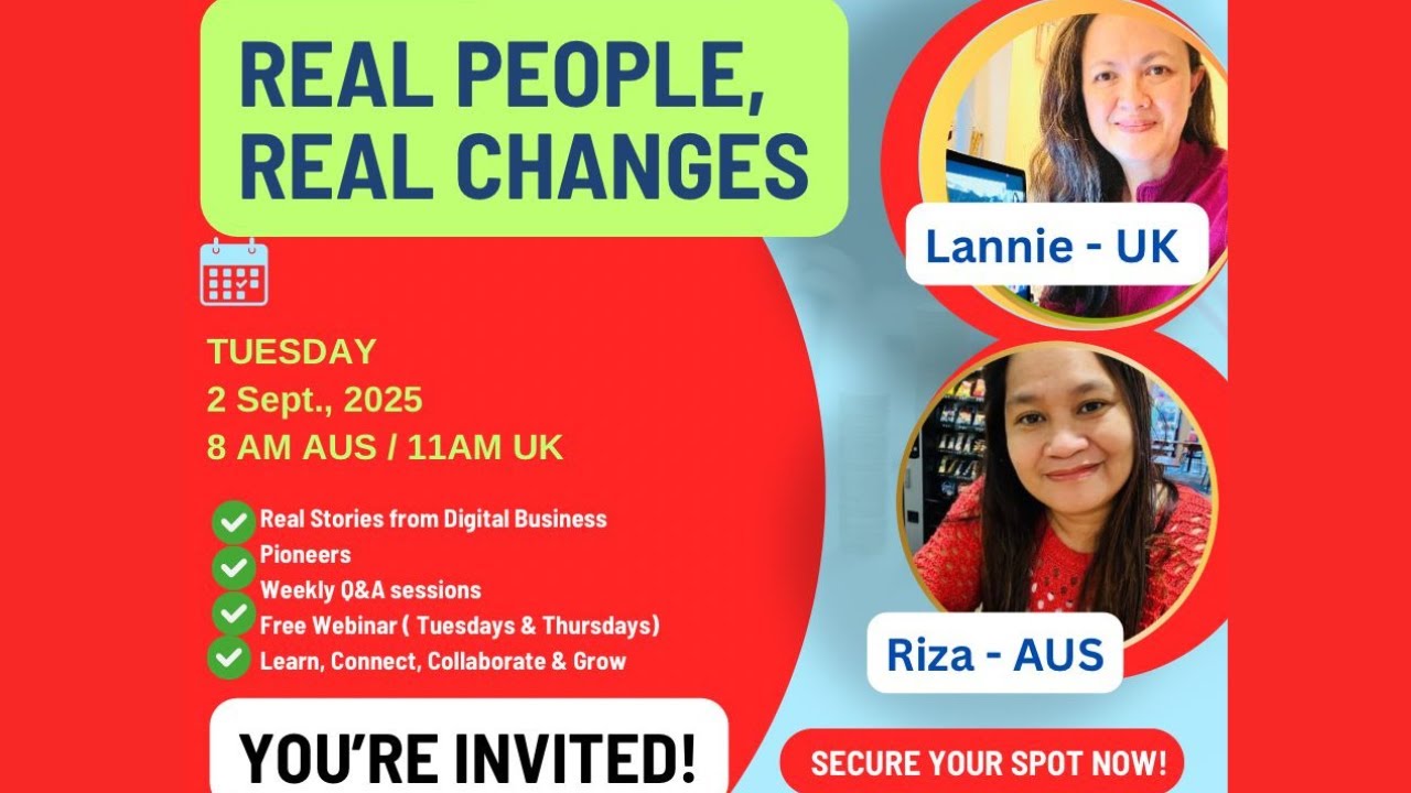 Real People Real Changes - YouTube
