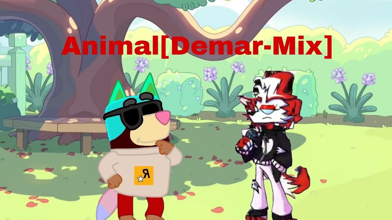 FNF Animal[Demar-Mix] sing Dingo Heeler and Lycanthope. - YouTube