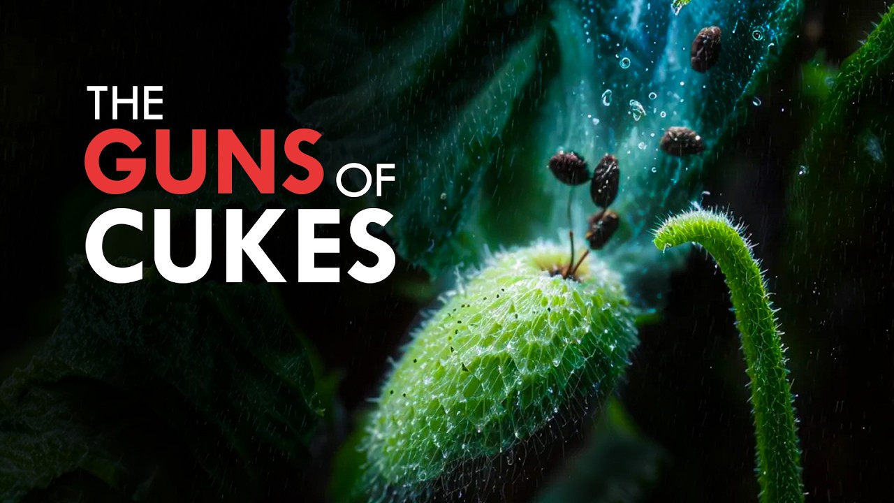 How Squirting Cucumbers Spread Their Seed - YouTube