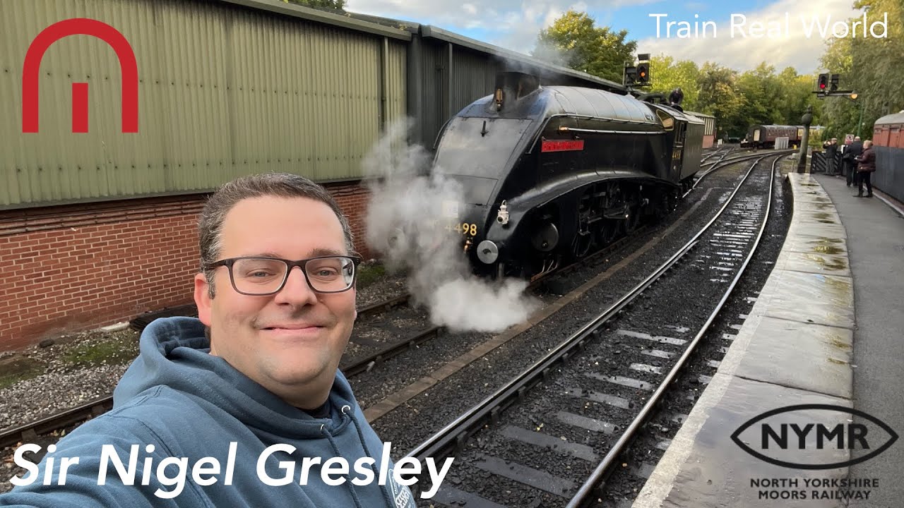 Train Real World - Sir Nigel Gresley at North Yorkshire Moors Railway ...