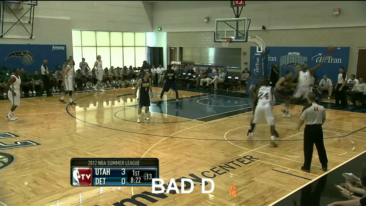 Summer League 2012 Player Highlights Enes Kanter Game 1 Quarter 1 - YouTube