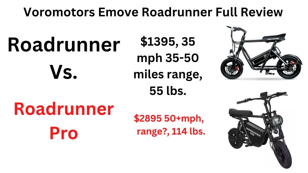 Voromotors Emove Roadrunner 400 Mile Full Review- Should You Buy the ...