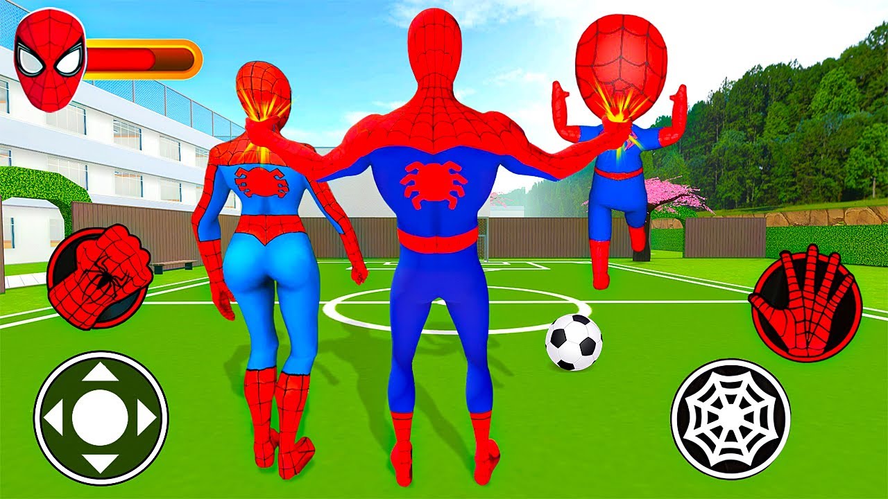Playing as SPIDER-MAN FAMILY in Garry's Mod - YouTube
