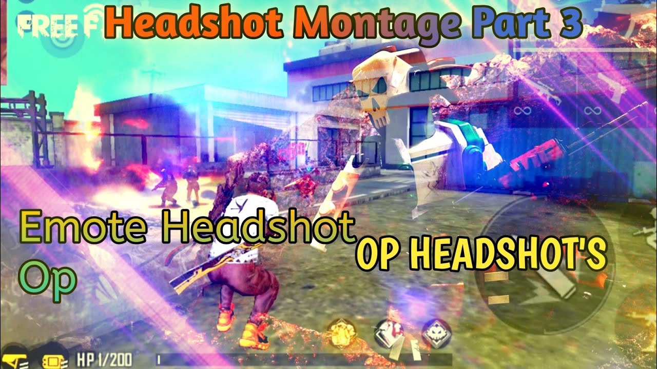 Headshot Montage Part 3||Free Fire||Shadow Hunter - YouTube