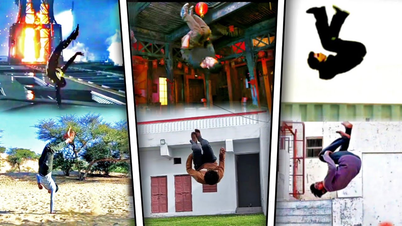 Top 25 stunts in real life by me 2023 😳 | tiger shroff |srk | Rishi ...
