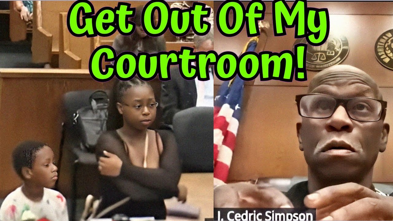 Rude Mom & Kid Kicked Out of Court by Judge Simpson! New 7/18/25 - YouTube